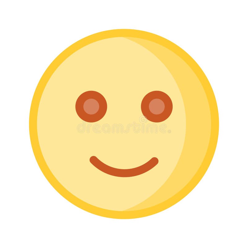 Creative Vector of Happy Face Emoji in Modern Style Stock Vector ...