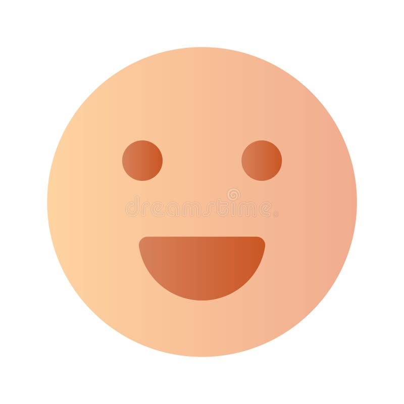 Creative Vector Of Happy Face Emoji In Modern Style Stock Vector Illustration Of Feeling