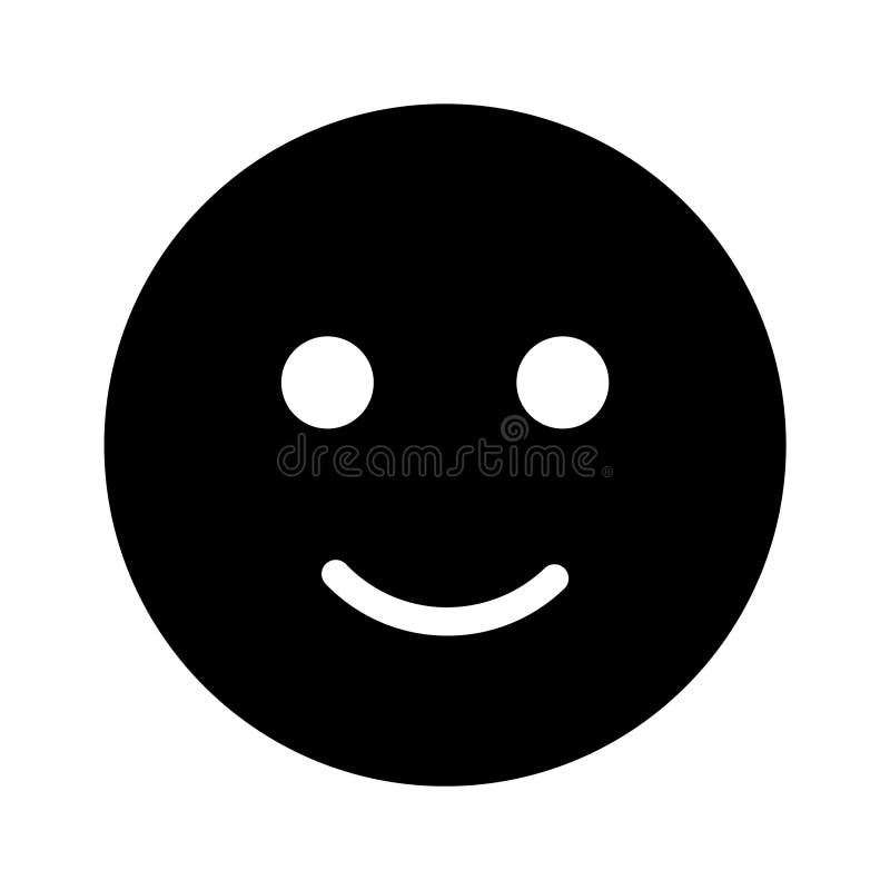 Creative Vector of Happy Face Emoji in Modern Style Stock Vector ...