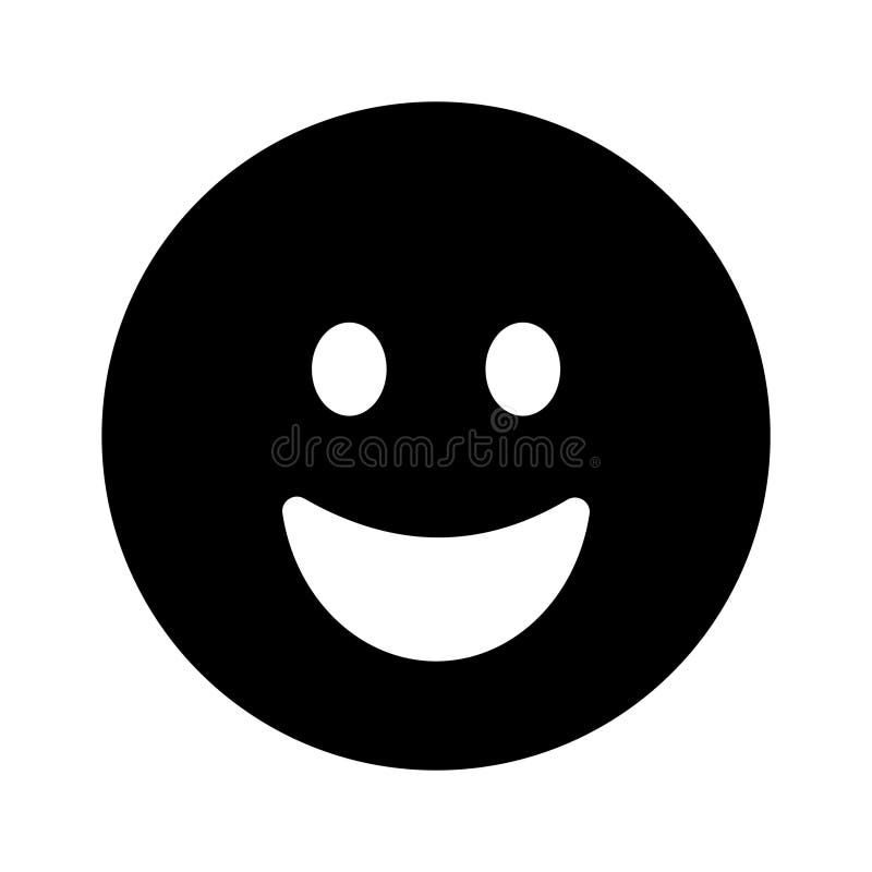 Creative Vector of Happy Face Emoji in Modern Style Stock Vector ...