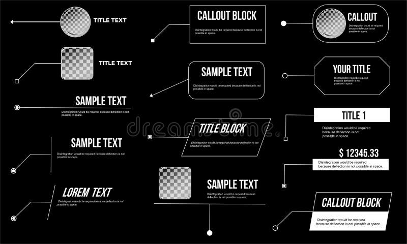 Infographic Callouts Stock Illustrations – 808 Infographic Callouts ...