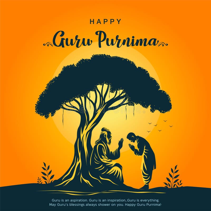 Creative Vector Illustration for the Day of Honoring Celebration Guru ...