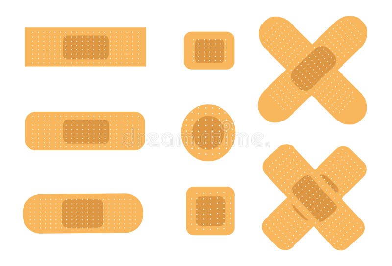 Band Aid Pattern Stock Illustrations – 410 Band Aid Pattern Stock ...