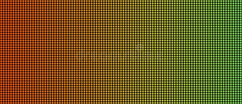 Creative Vector Illustration of Led Screen Macro Texture Isolated on ...
