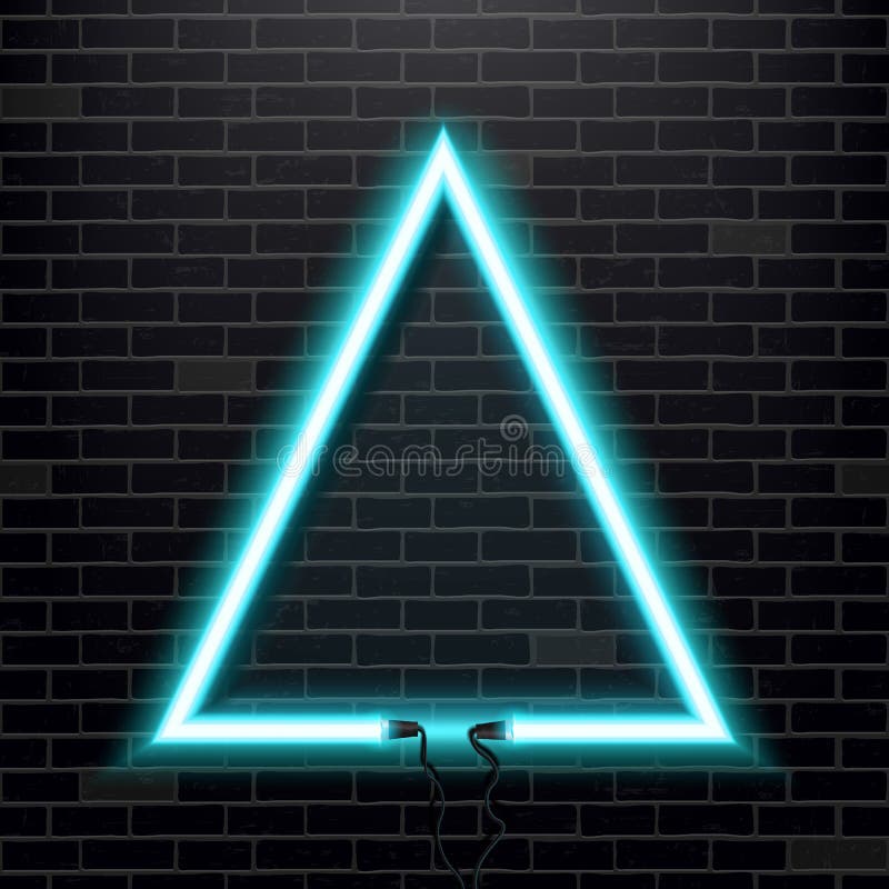 Creative Vector Illustration of Neon Lamp Sign. Art Design Isolated ...