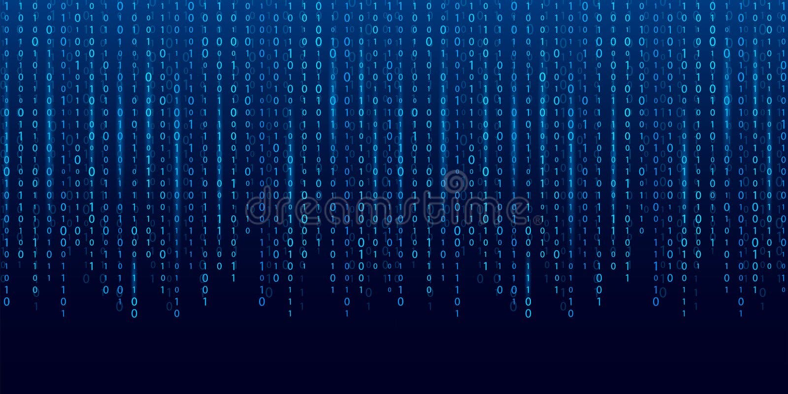 Stream Binary Code Screen Abstract Vector Stock Illustrations 1602 Stream Binary Code Screen
