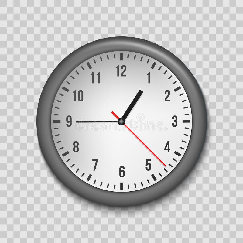 Creative Vector Illustration of Top View Simple Classic Wall Office ...