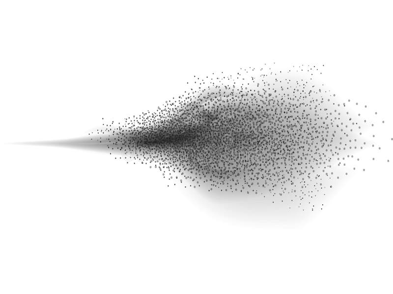 Creative Vector Illustration of Water Spray Mist Isolated on ...