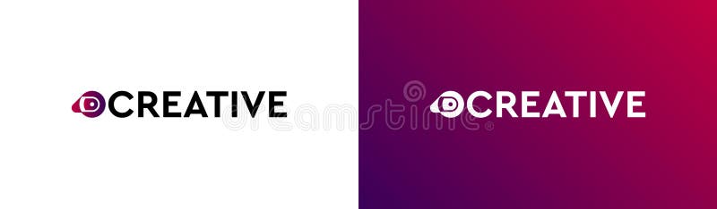 Creative Vector Logo Idea. Digital Abstract Colorful Logotype Design ...
