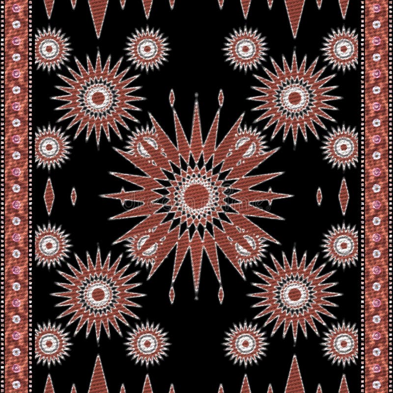 Creative Vector Seamless Carpet Texture Stock Vector - Illustration of ...