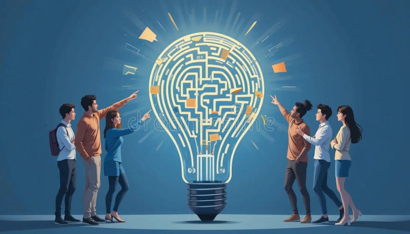 Ideateamwork Stock Illustrations – 4 Ideateamwork Stock Illustrations, Vectors & Clipart ...