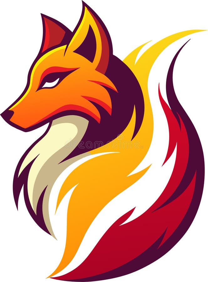 A Creative and Vibrant Logo Icon with a Stylish Feature Stock Vector ...