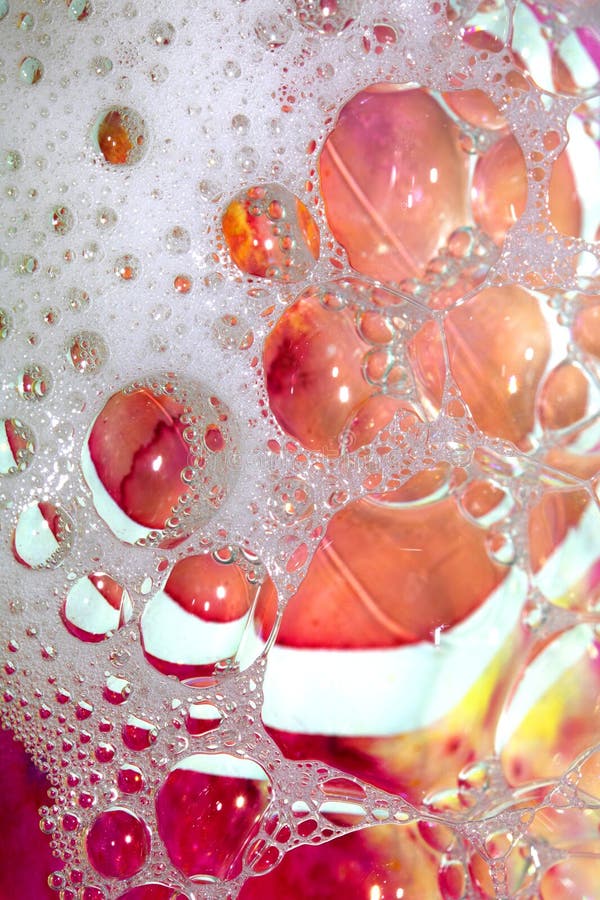 Creative Vibrant Rainbow Water Bubble and Watercolour Background ...