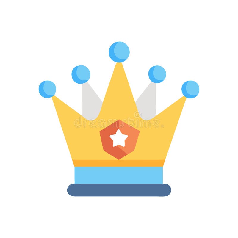 Creative Victory Crown for Award Ceremonies Stock Illustration ...