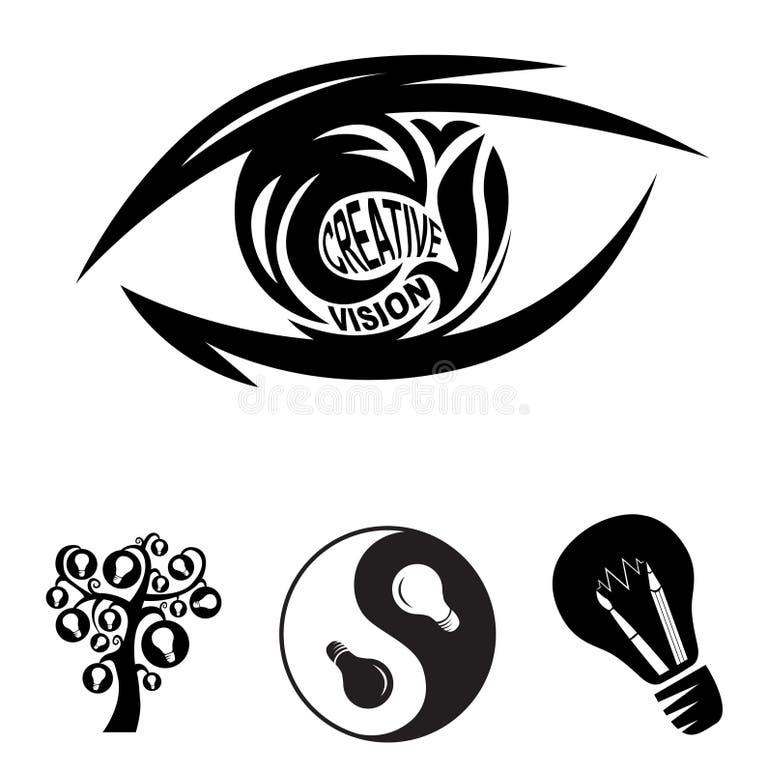 Vision Symbols Stock Illustrations – 7,636 Vision Symbols Stock ...