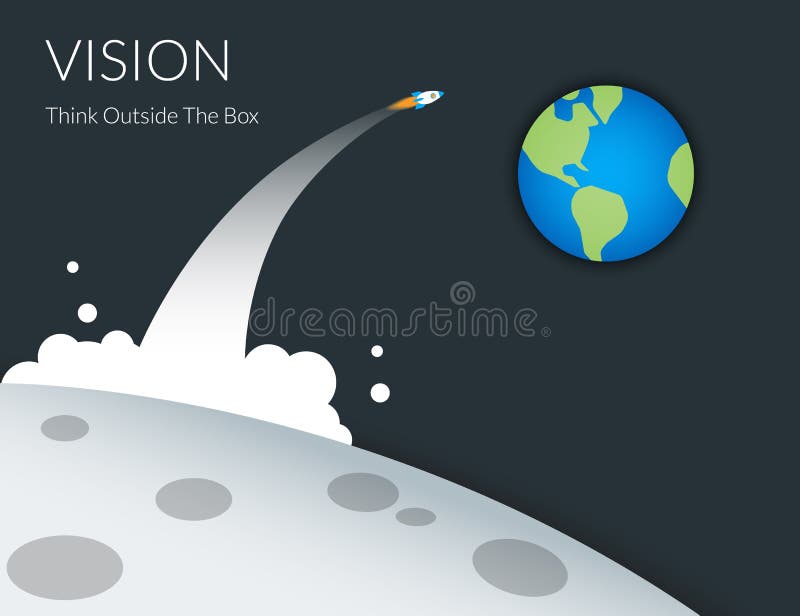 Creative vision stock vector. Illustration of idea, launch - 49666209