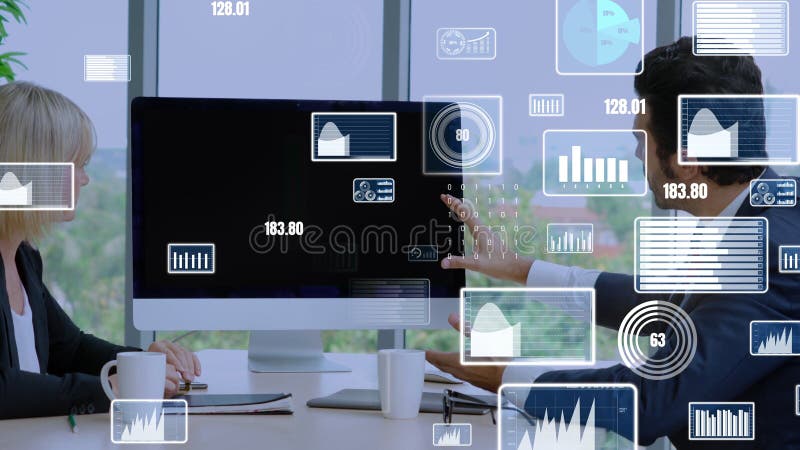 Creative Visual of Business People in a Corporate Staff Meeting on ...