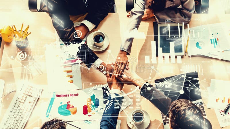 Creative Visual of Business People in the Corporate Staff Meeting Stock ...