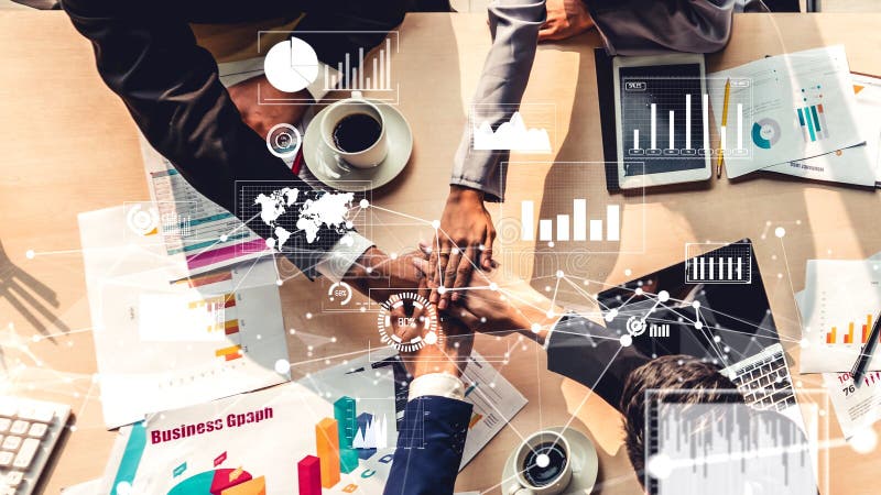 Creative Visual of Business People in the Corporate Staff Meeting Stock ...