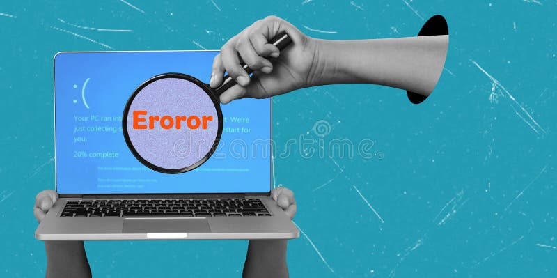Creative Visual Representation of Computer Error Message during System ...