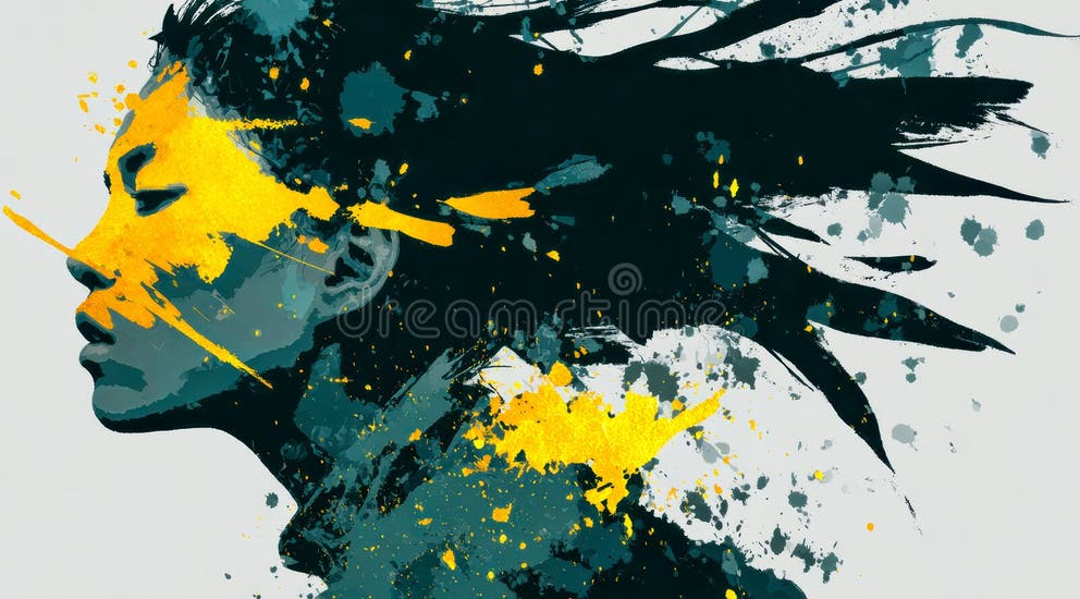 Headdress Avantgarde Painter Stock Photos - Free & Royalty-Free Stock ...