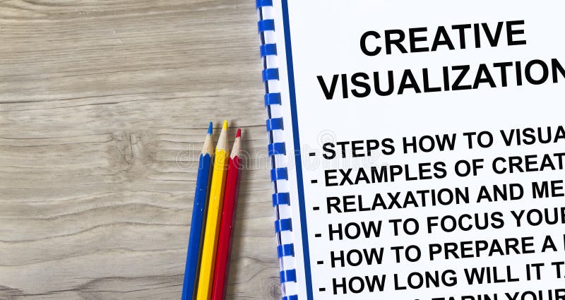 Creative Visualization Concept Stock Image - Image of materialization ...