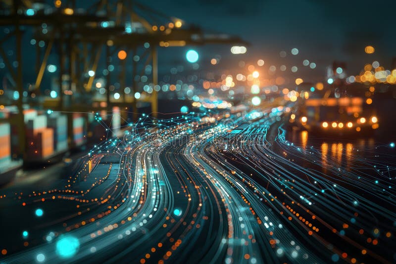 Creative Visualization of Global Shipping Data Streams in Modern ...