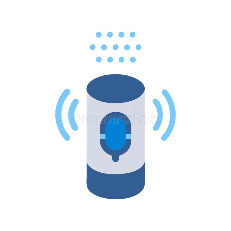 Creative Voice Assistant Icon for Digital Interaction Stock Vector ...