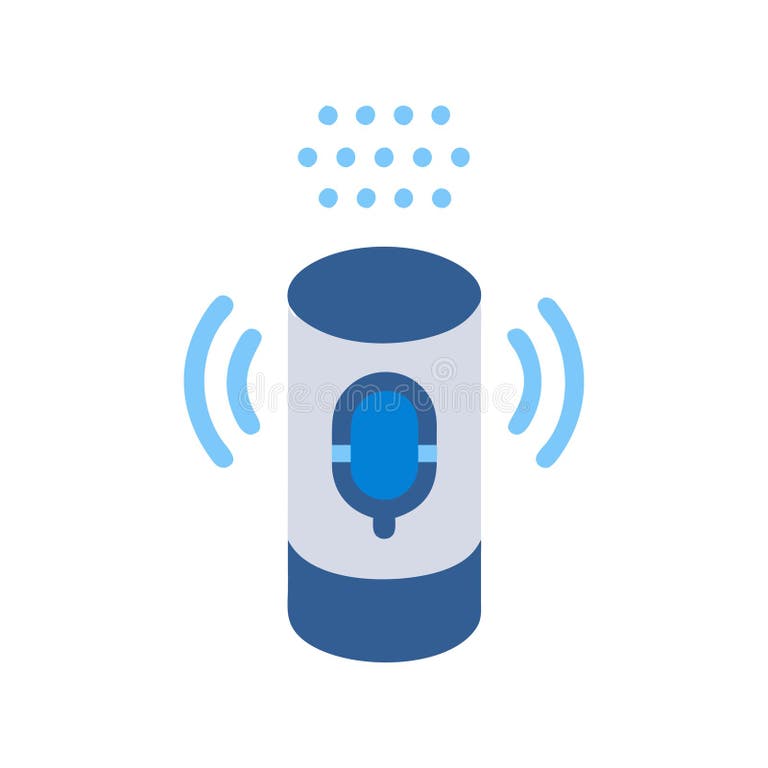 Creative Voice Assistant Icon for Digital Interaction Stock Vector ...