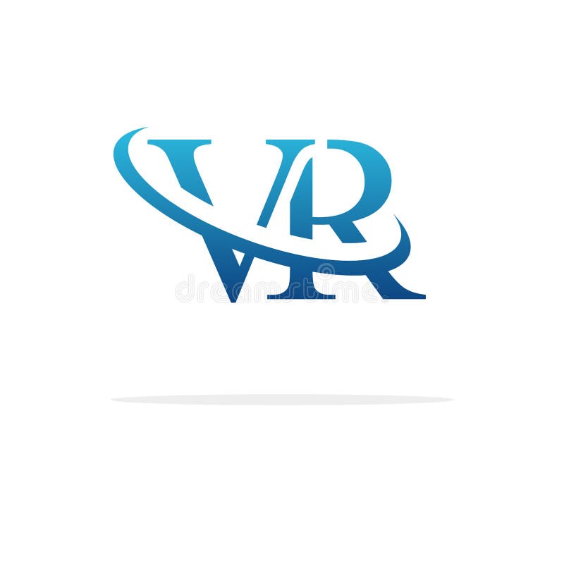 Creative VR Logo Icon Design Stock Vector - Illustration of concept ...