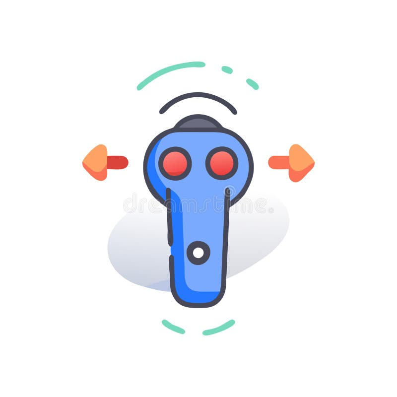 Creative VR Motion Controller for Immersion Stock Vector - Illustration ...