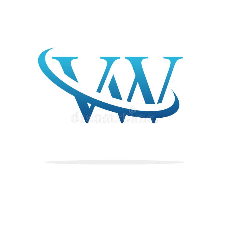 Creative VW Logo Icon Design Stock Vector - Illustration of design ...