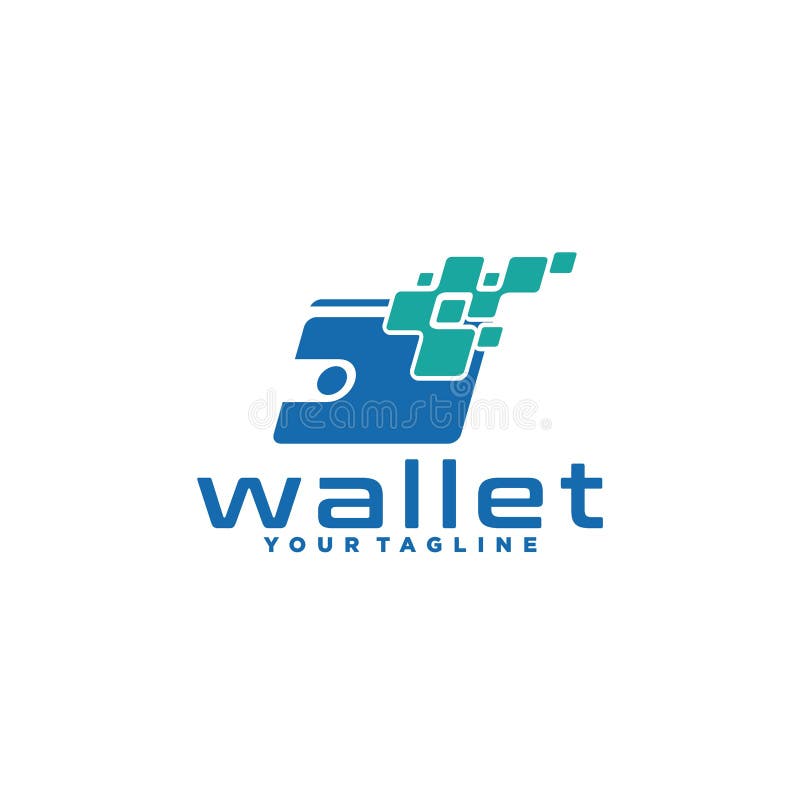 Creative Wallet Logo Design Vector Art Logo Stock Illustration ...