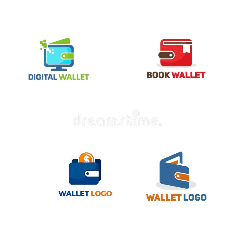 Creative Wallet Logo Design Vector Art Logo Stock Illustration ...
