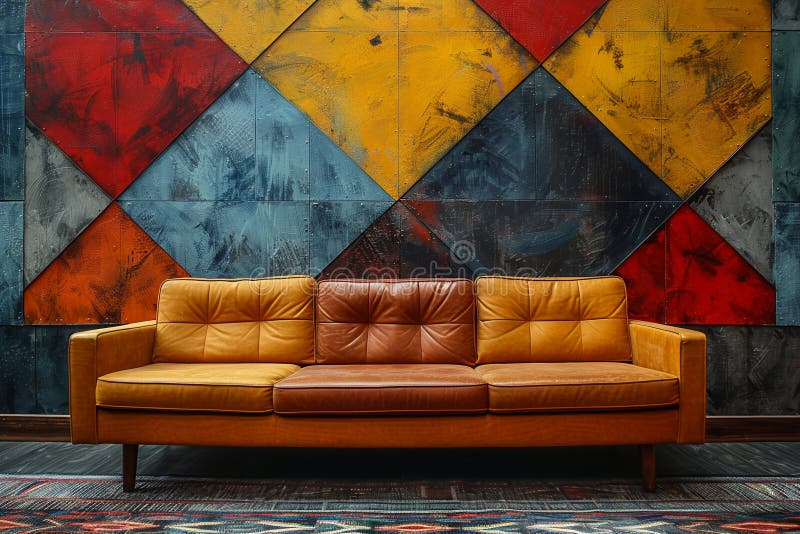 Creative Wallpapers with Geometric Patterns Stock Photo - Image of ...