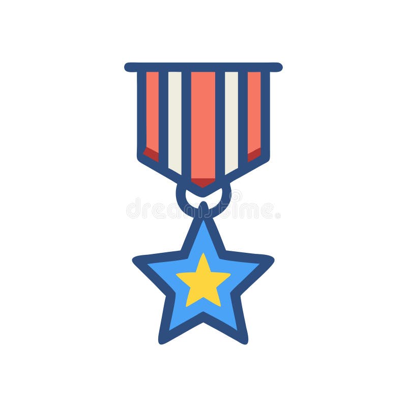 Creative War Medal for Unique Achievements Stock Vector - Illustration ...