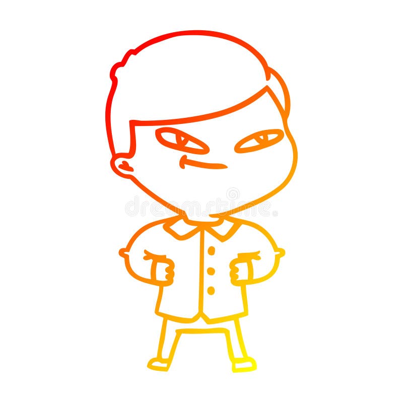 Cartoon of Confident Man or Businessman Standing on Ashlar with Success ...