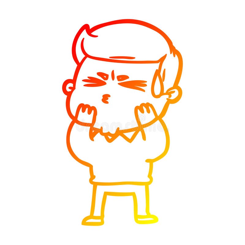 Sweating Stock Illustrations – 3,127 Sweating Stock Illustrations ...