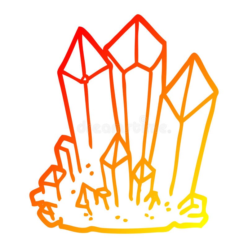 Cartoon crystals stock vector. Illustration of quirky - 37011179