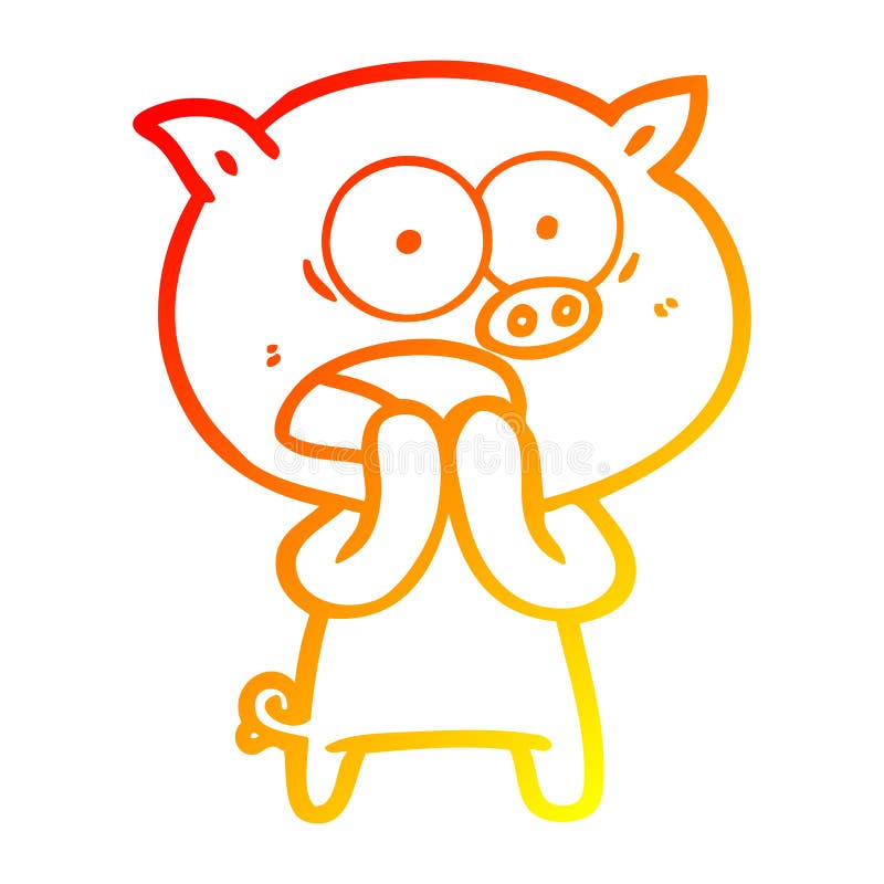 Scared Pig Cartoon Stock Illustrations – 387 Scared Pig Cartoon Stock ...