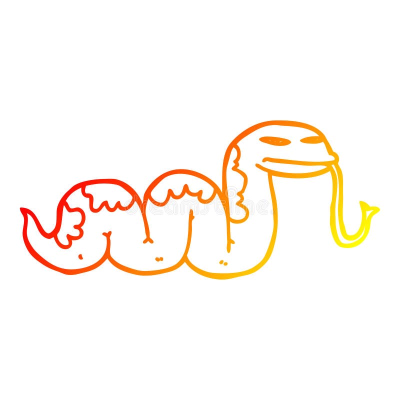 Slithering snake stock vector. Illustration of reptile - 12966150