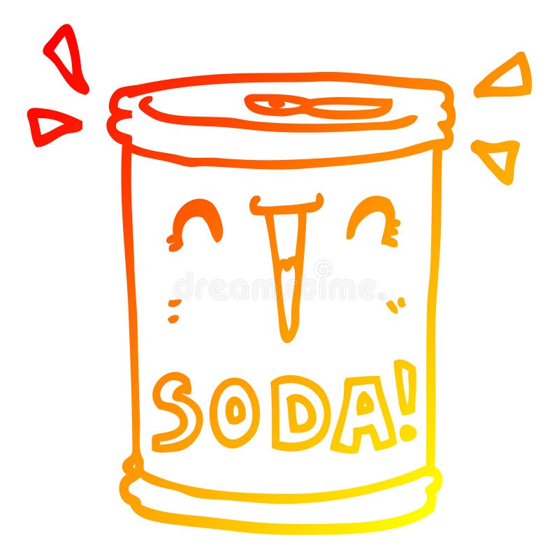 Soda Can Line Drawing Stock Illustrations – 696 Soda Can Line Drawing ...