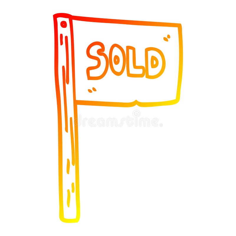 Drawing Sold Sign Stock Illustrations – 1,250 Drawing Sold Sign Stock ...
