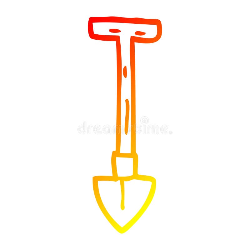 Cartoon spade stock vector. Illustration of artwork, traditional - 38062161