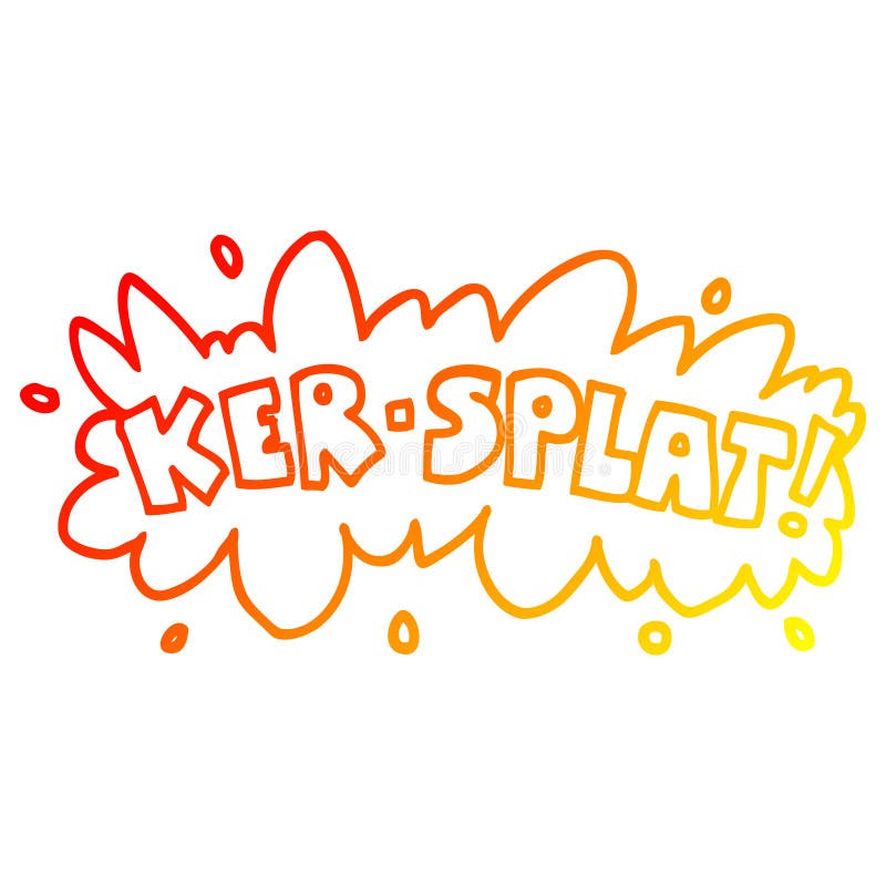 Kersplat Stock Illustrations – 6 Kersplat Stock Illustrations, Vectors ...