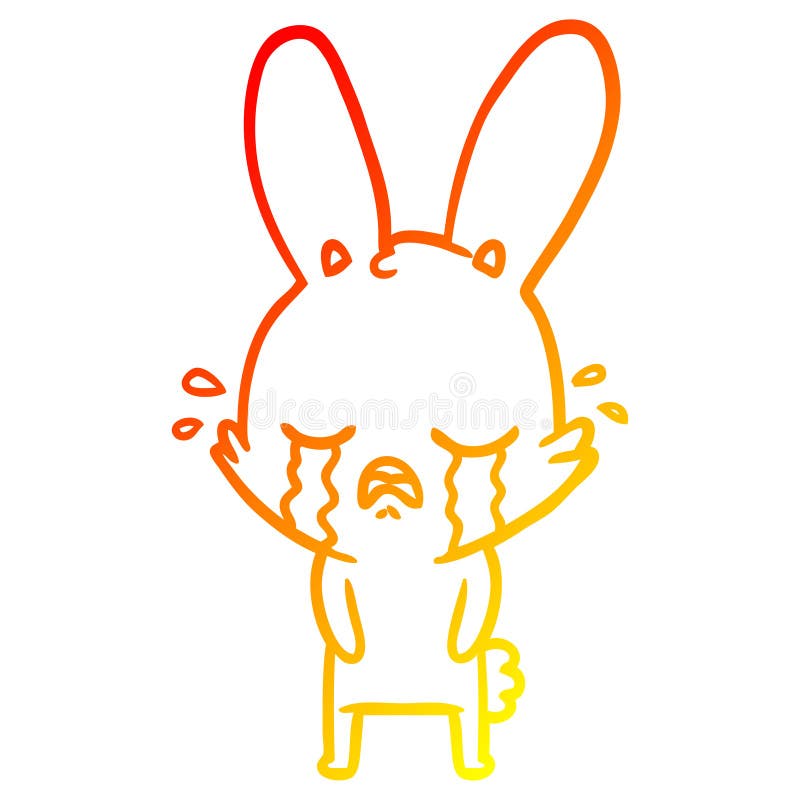 Crying Rabbit Stock Illustrations – 249 Crying Rabbit Stock ...