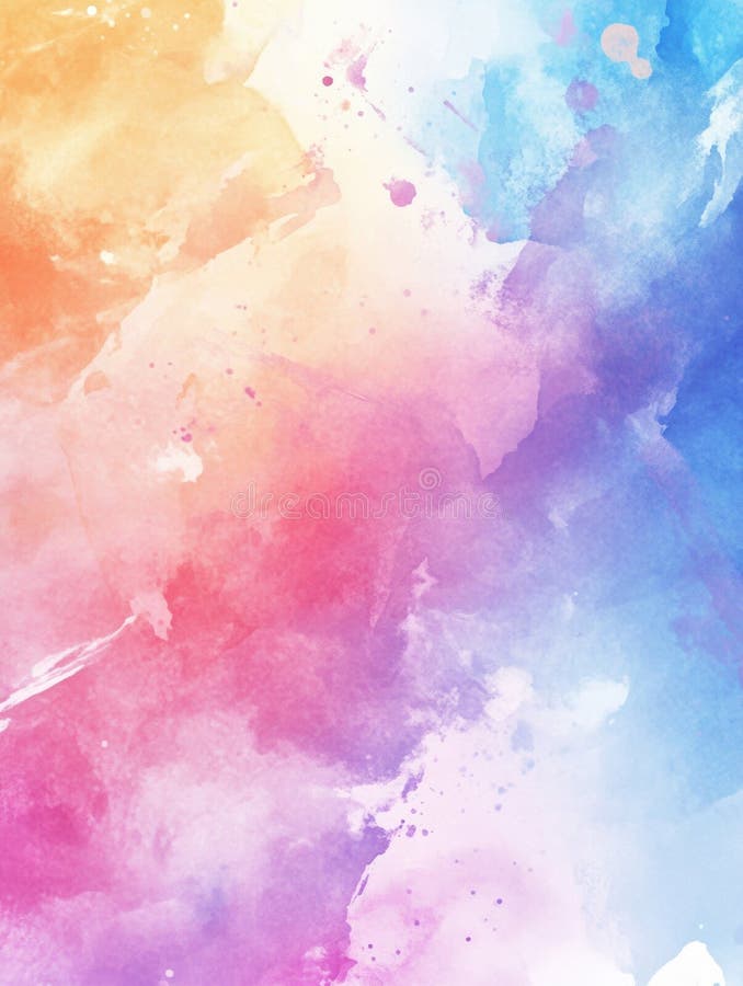 Creative Watercolor Splash Texture Background Featuring Soft Blending ...