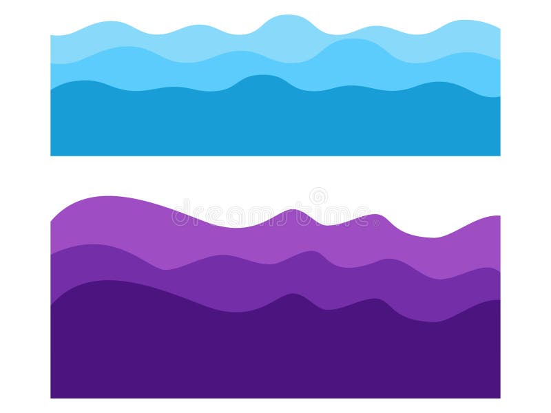 Creative Wave Pattern for Presentations and Digital Art Stock ...