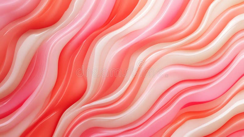 Creative Waveform Flame Design with Pink Orange Gradient Stock ...