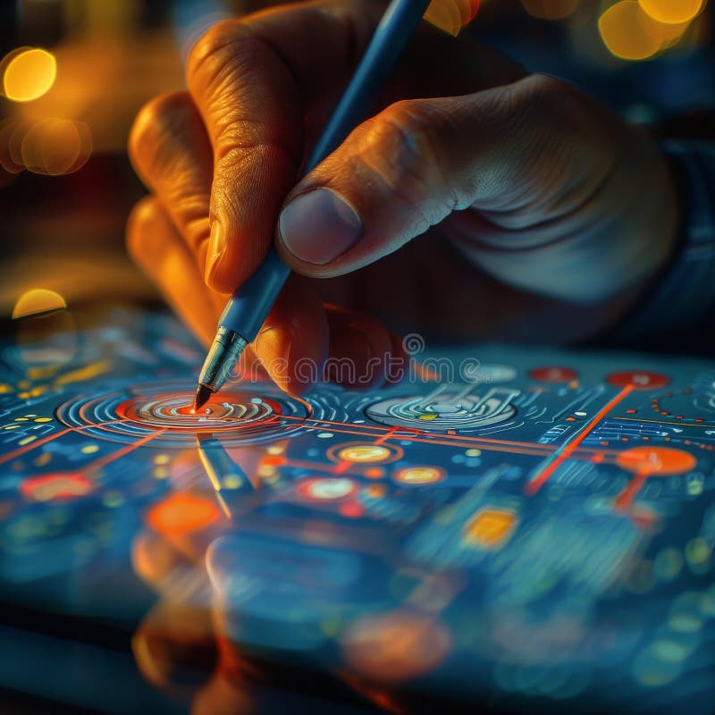 Creative Web, Graphic Designer Planning Concept. Generative AI Stock ...